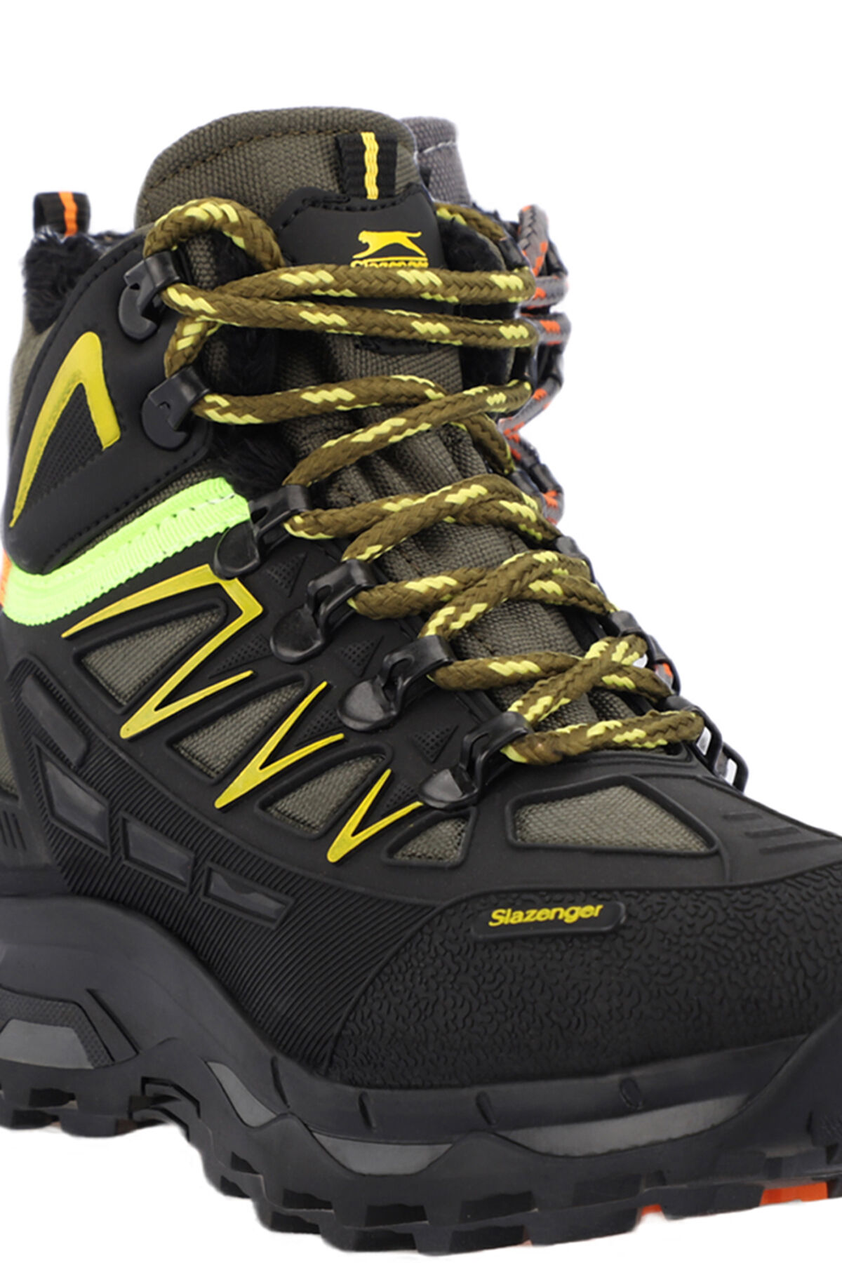Slazenger HARDEEP IN Unisex Çocuk Haki / Sarı Bot | Slazenger
