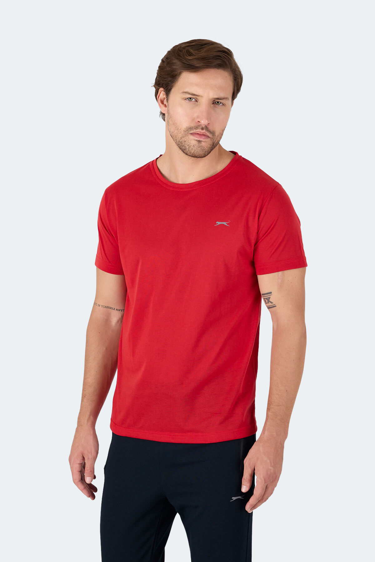 Slazenger KIELD Erkek Kırmızı Tişört | Slazenger