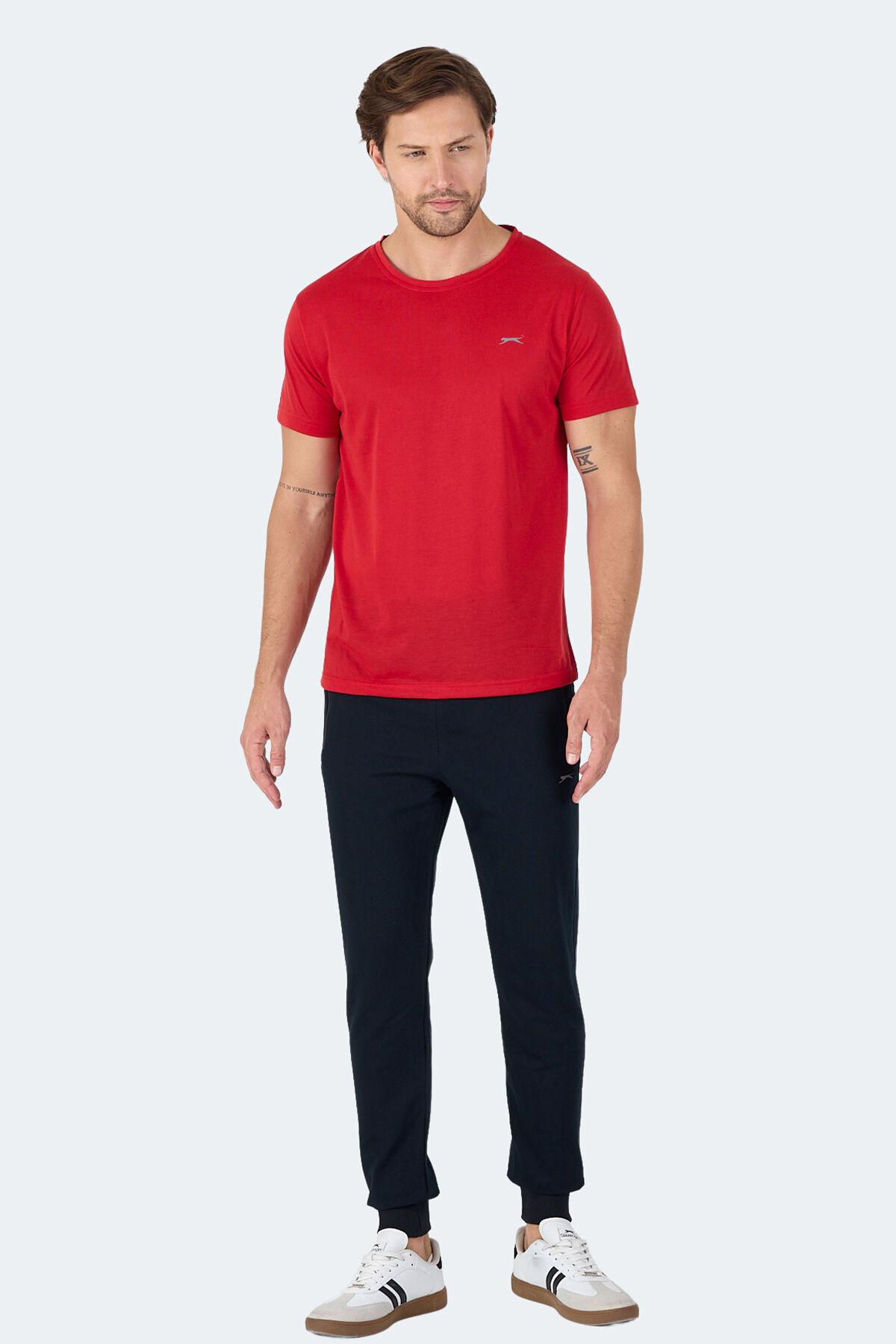 Slazenger KIELD Erkek Kırmızı Tişört | Slazenger