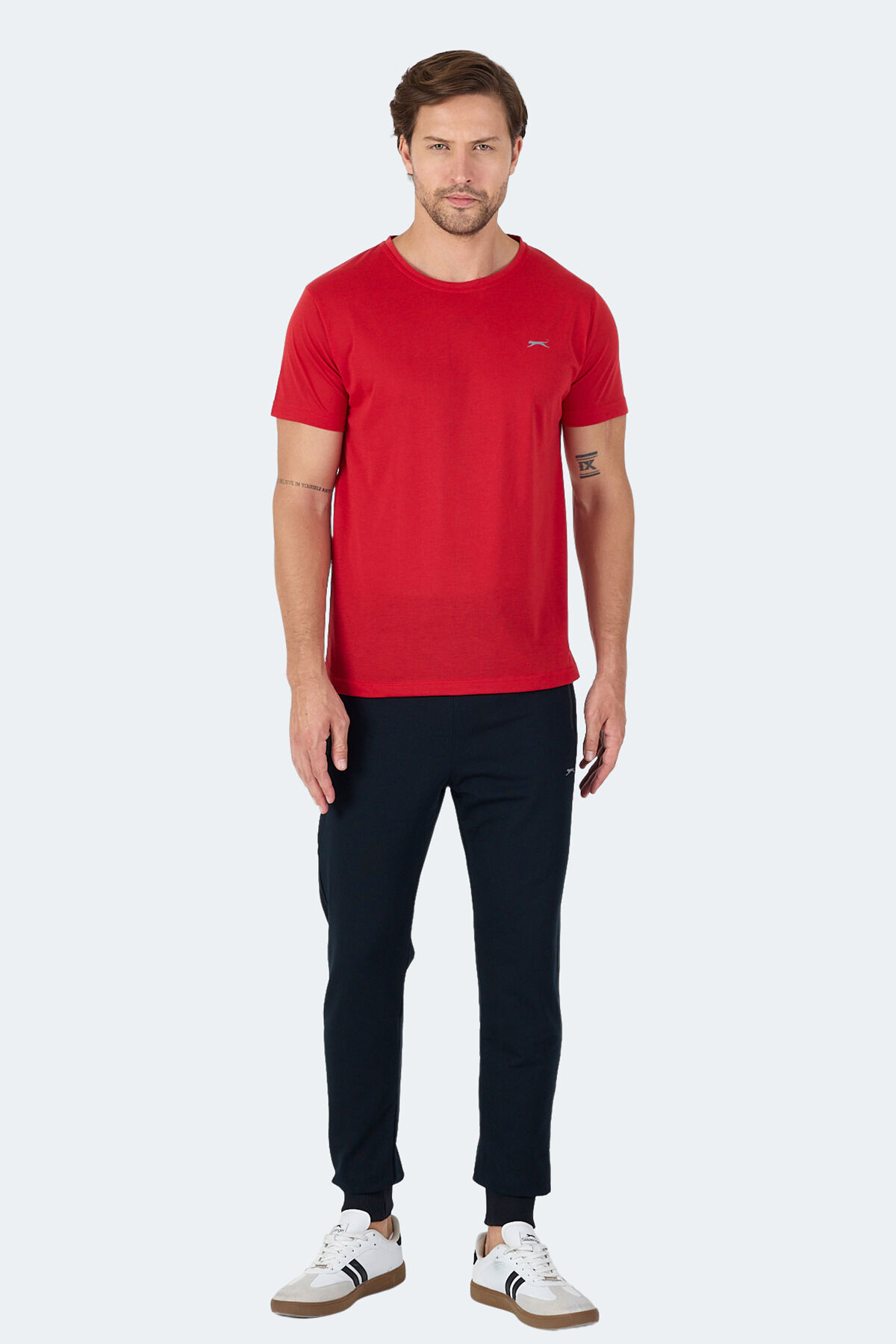 Slazenger KIELD Erkek Kırmızı Tişört | Slazenger
