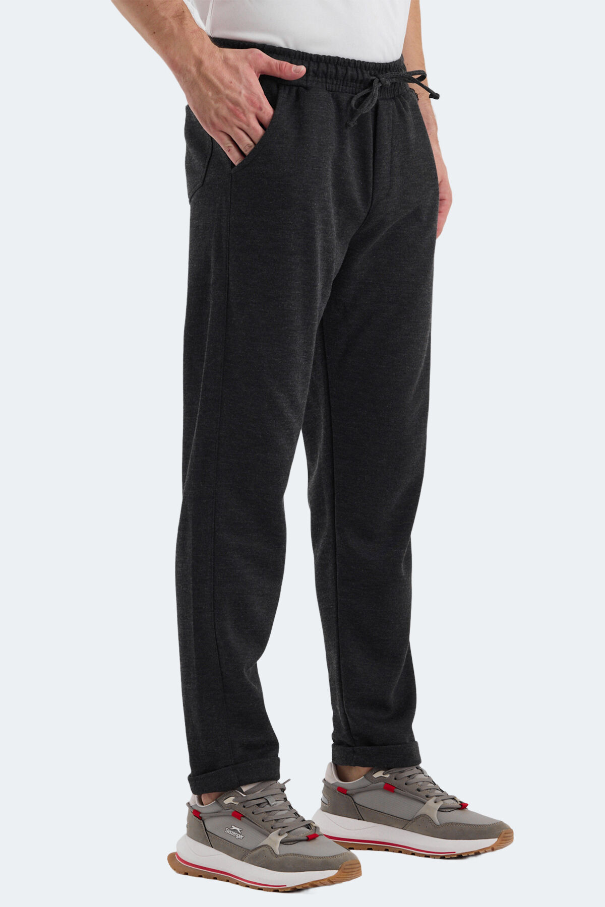 Slazenger NADICA Erkek Cepli Antrasit Eşofman Altı | Slazenger