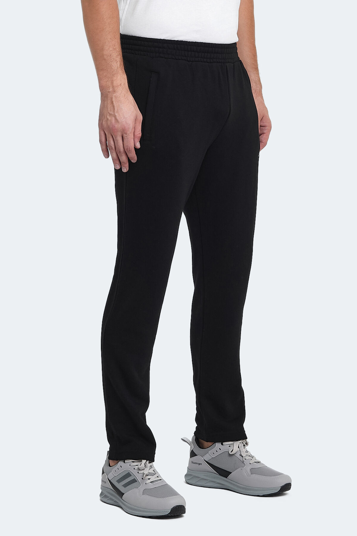 Slazenger SAMOUEL IN Erkek Cepli Siyah Eşofman Altı | Slazenger