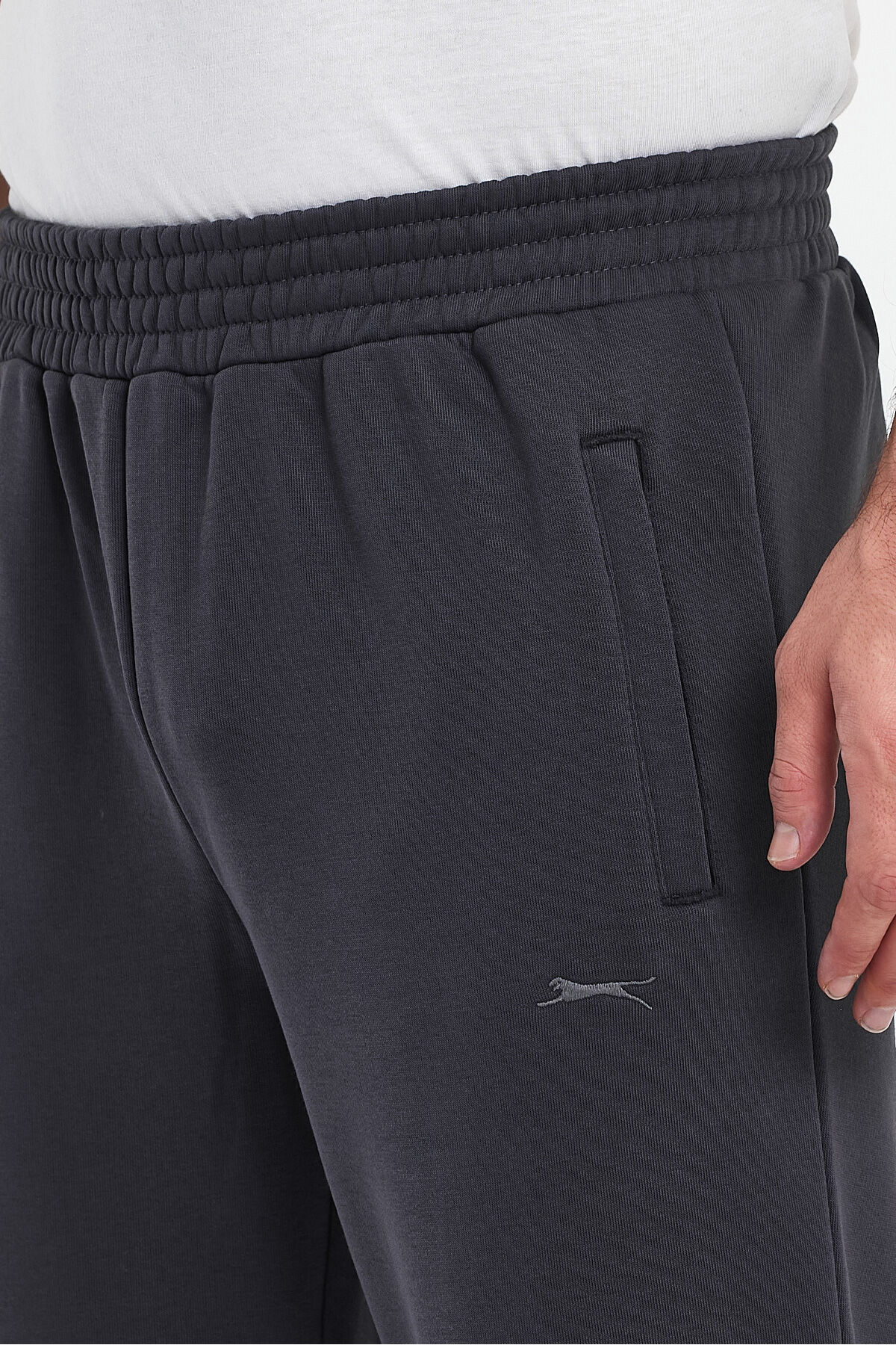 Slazenger SAMOUEL IN Erkek Cepli Koyu Gri Eşofman Altı | Slazenger